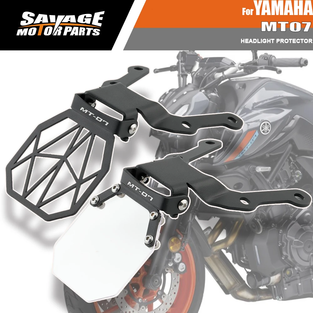 For Yamaha Mt07 Mt 07 2021 2022 Headlight Protector Grille Guard Cover ...
