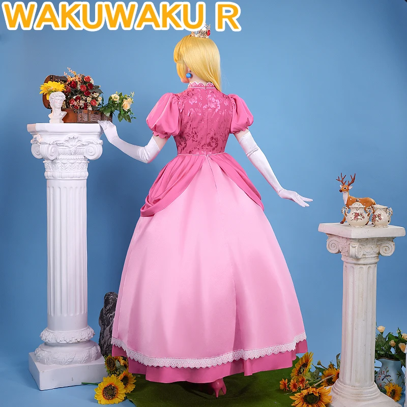 Princess Peach White Dress