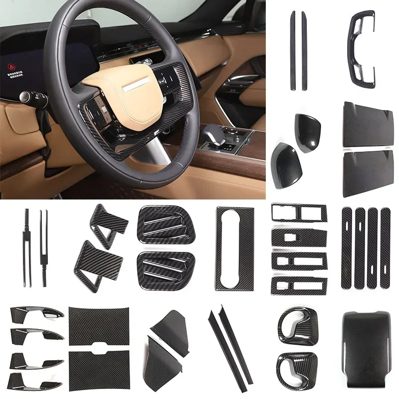 For Land Rover Range Rover Vogue L460 2023+ ABS Carbon Fiber Style ...