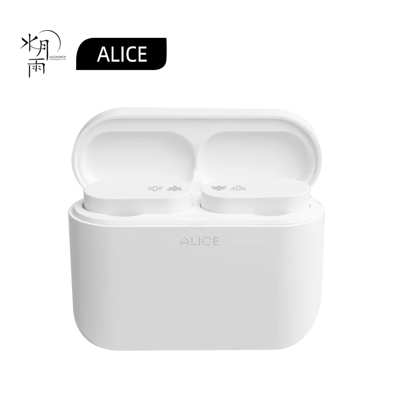 Moondrop alice tws fone de ouvido verdadeiro estéreo sem fio 10mm u.l.t ...