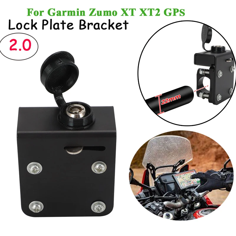 Update 22mm Handle bar Holder Navigation For Garmin Zumo XT or XT2 ...