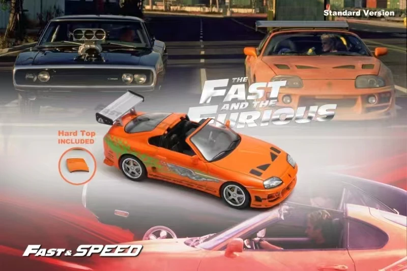 Pre-order-Fast-Speed-FS-1-64-Supra-A80-Bomex-FNF-Orange-Limited999 ...