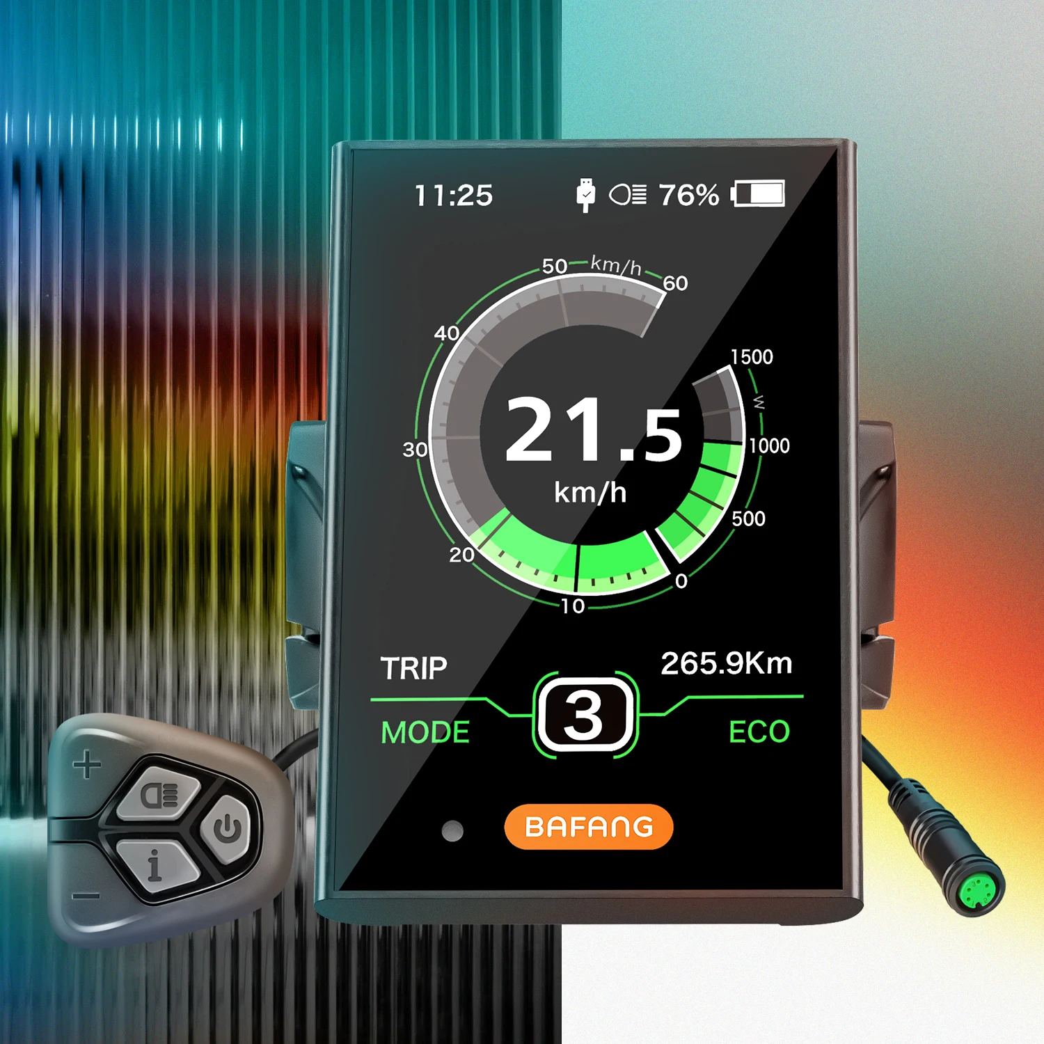 Bafang Electric Bike DPC18 C965 Display TFT LCD Bluetooth Display for ...