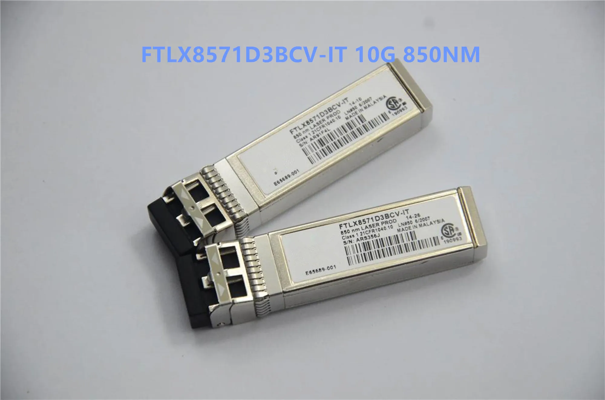 I-NTEL SFP Transceiver 850NM 10G SR FTLX8571D3BCV-IT FTLX8571D3BCVIT1 ...