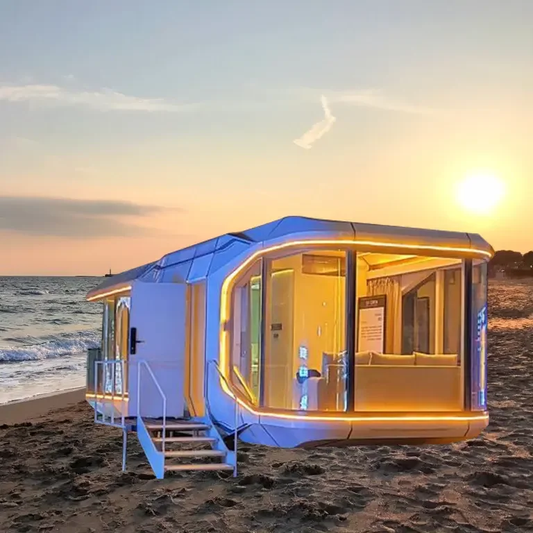 Luxury-Portable-Mobile-Hotel-Home-Stay-Resort-Building-modular-Prefab ...