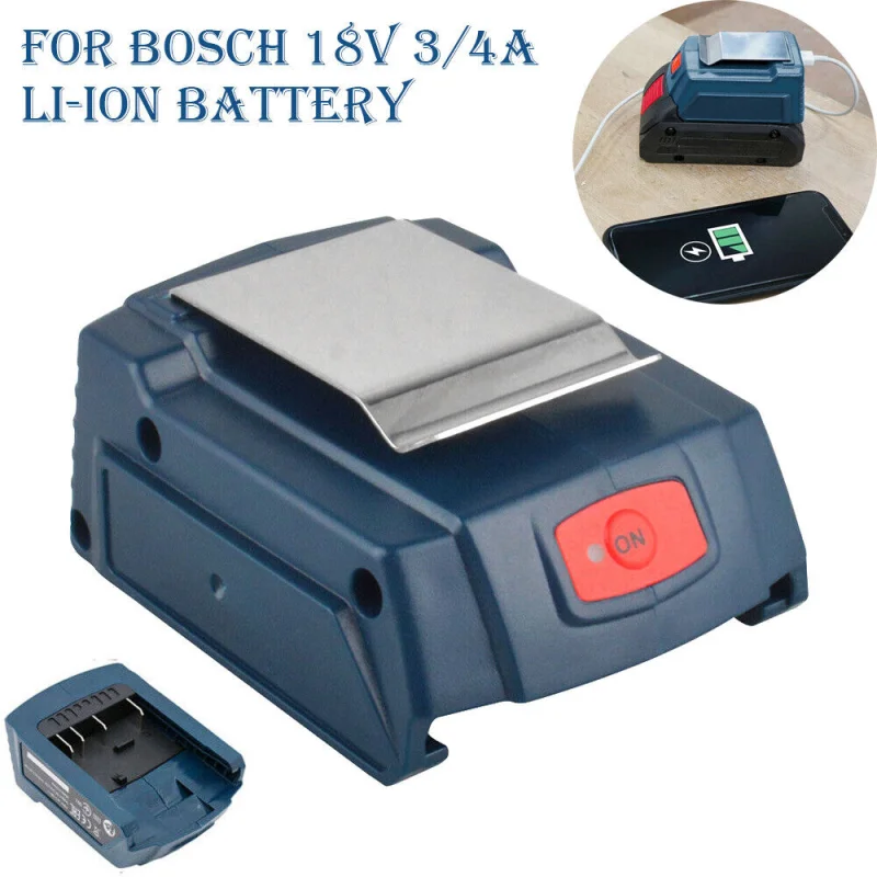 Dual-USB-Adapter-Converter-For-Bosch-GAA-18V-24-USB-Power-Charger-for ...