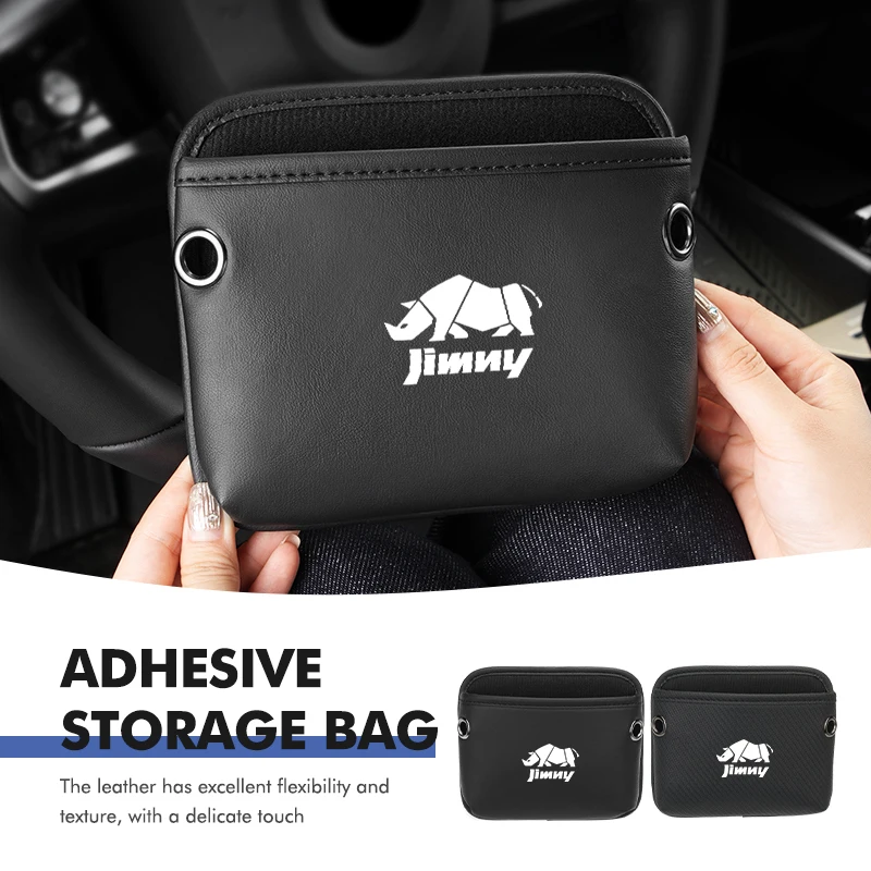 Car-Storage-Organizer-Bag-Mobile-Phone-Storage-Box-Adhesive-For-Suzuki ...