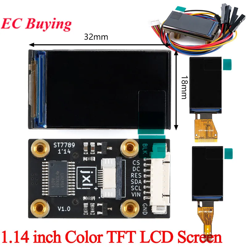 1-14-inch-HD-262K-Color-TFT-IPS-LCD-Screen-Display-Module-135-240 ...