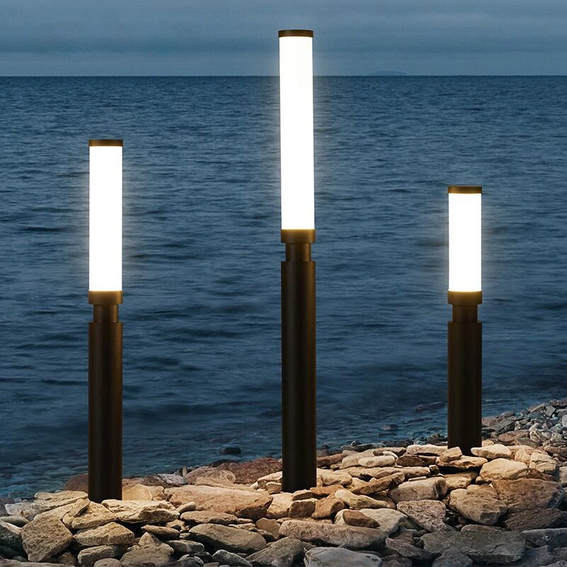 Outdoor courtyard lamp Garden Villa high pole lamp landscape lamp post ...
