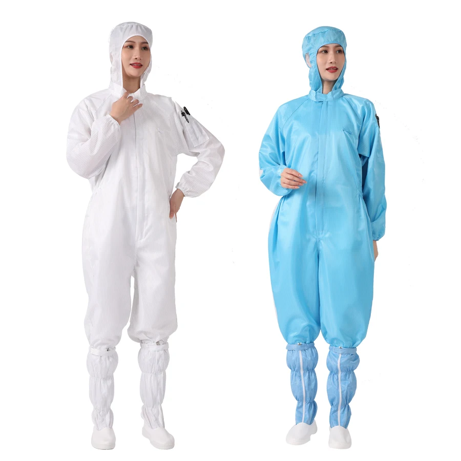Reusable-smock-esd-garment-food-industry-suit-antistatic-workwear-esd ...