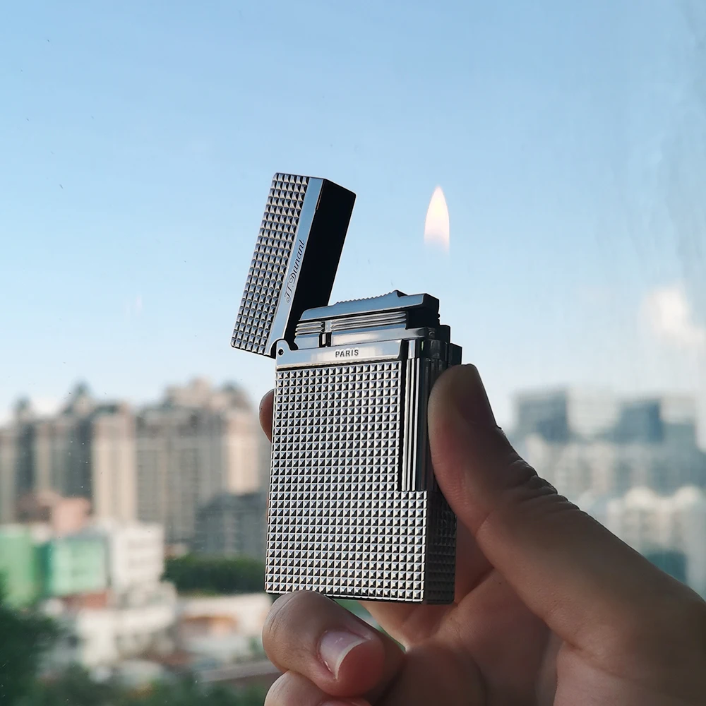 Memorial Dunant Lighters Gas Engraving Cool Cigarette Tools Smoking ...