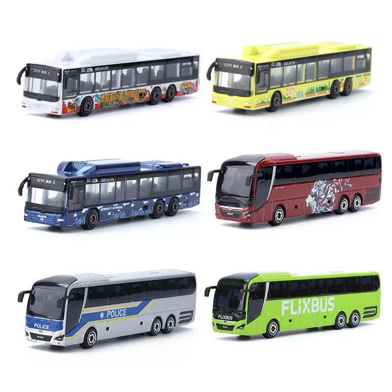 Majorette CITY BUS MAN LION'S CITY C 1/64 Die-cast Model Collection Toy ...