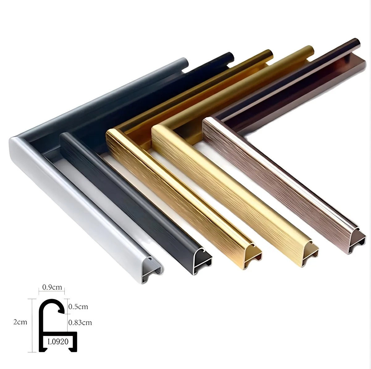 Metal frame hanging wall poster image aluminum frame hanging A3 A4 ...