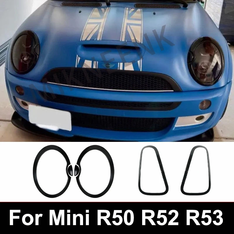 Car-Headlight-Head-Tail-Rear-Light-Lamps-Frame-For-MINI-Cooper-One-S ...