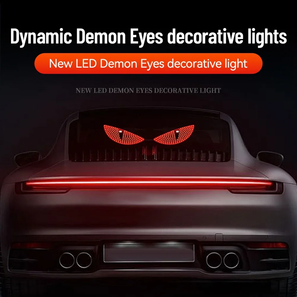 Car LED Evil Eyes (Windshield Cling Edition) – Shop For Auto Gear