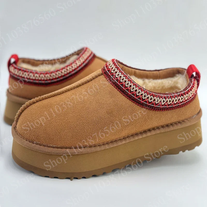Zapatillas-informales-para-mujer-chanclas-de-piel-para-invierno-botas ...