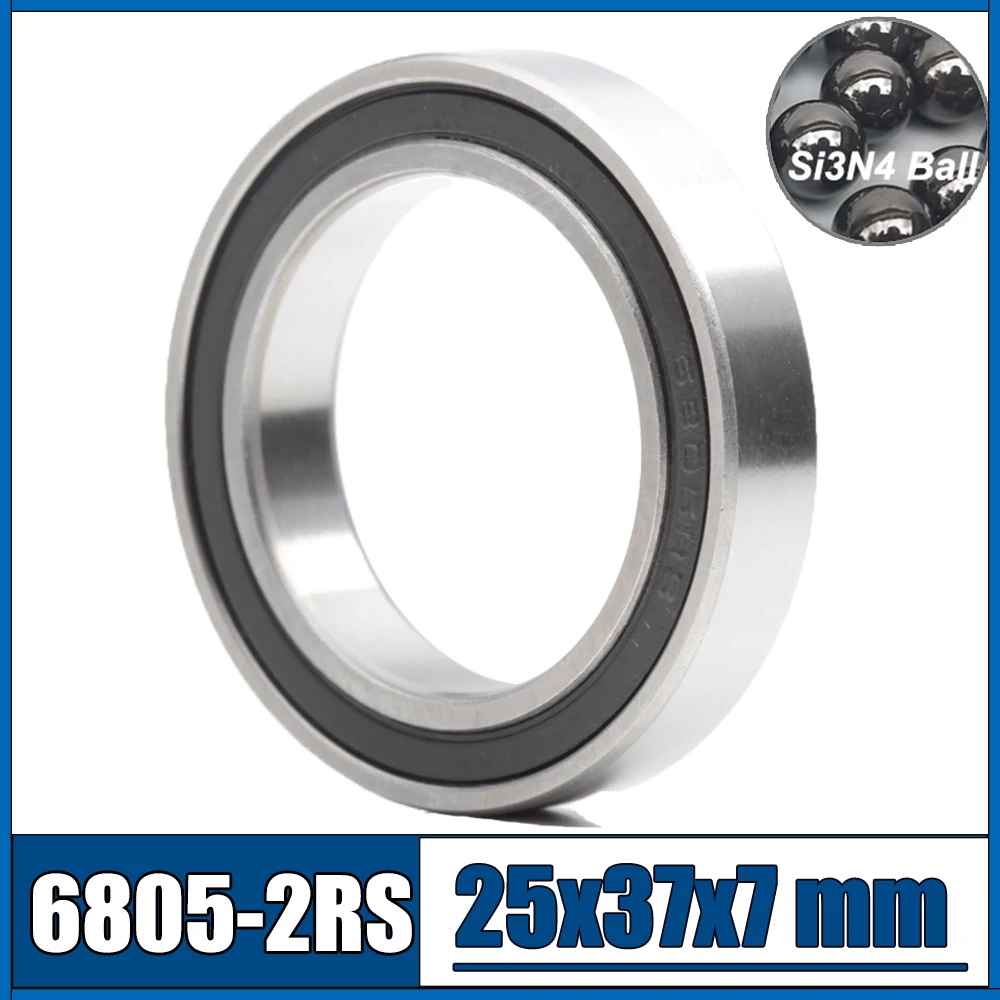 PAIR OF 6805RS (61805-2RS) THIN SECTION QUALITY BEARINGS ￡0.99 ru ...