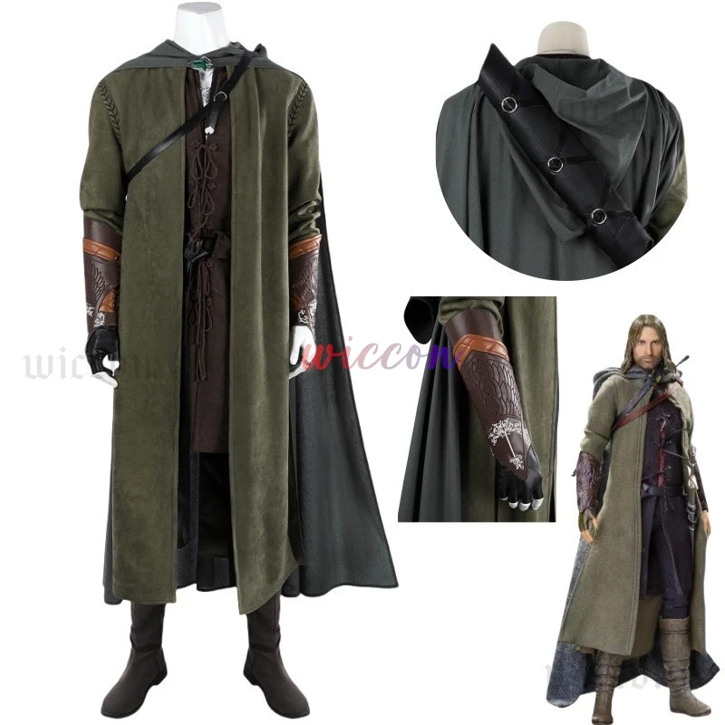 Aragorn Koning Kostuum Aragorn Aus Der Herr Der Ringe Lebensgroßer