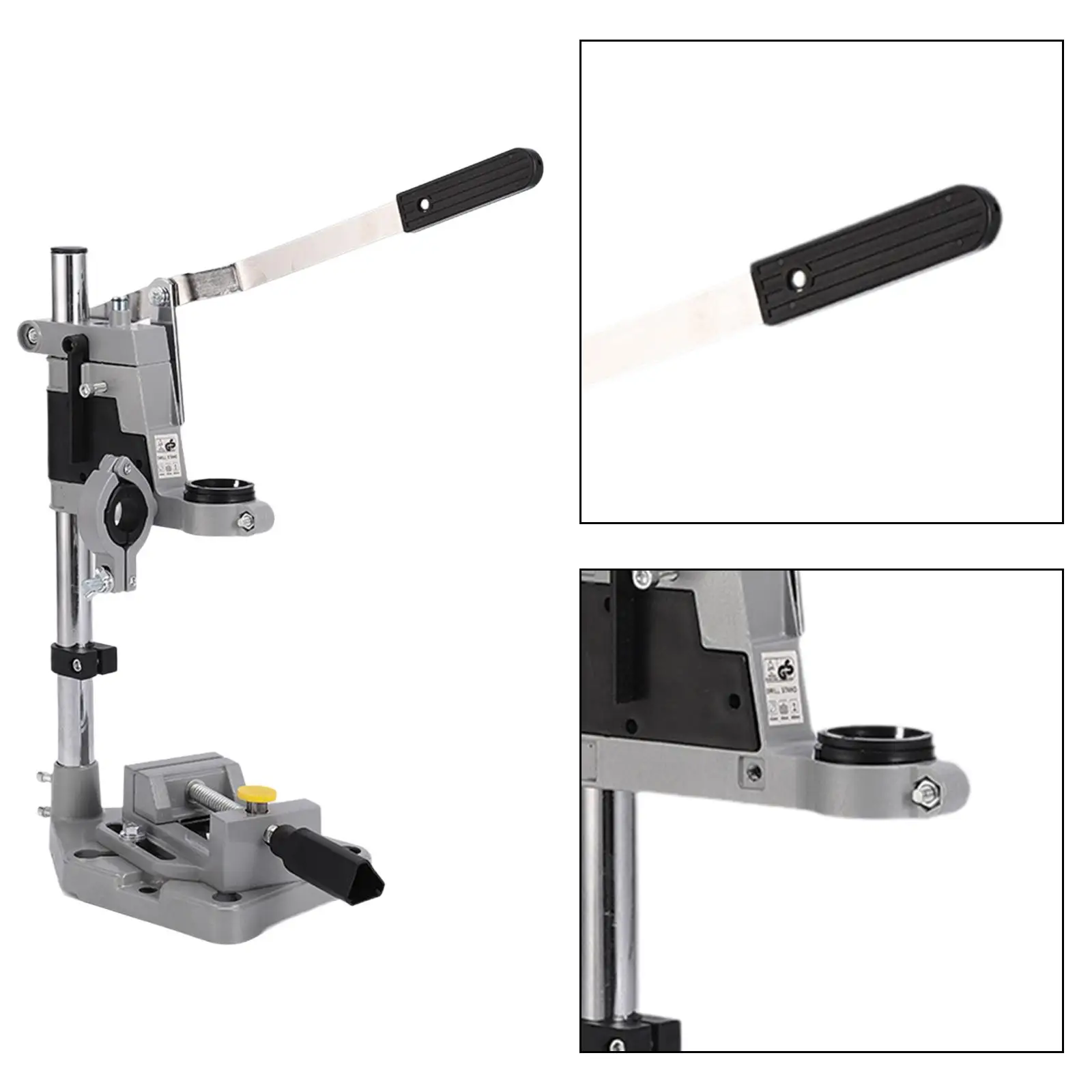 Electric-Drill-Press-Stand-Benchtop-Repair-Single-Hole-Alloy-Base ...