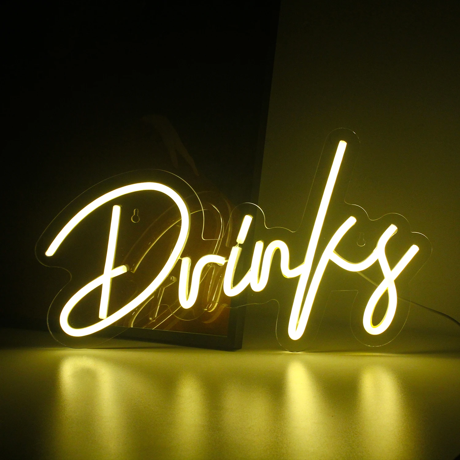 Wanxing-LED-Drink-Neon-Signs-LIght-For-Bar-Letter-Neon-Letter-Wall ...