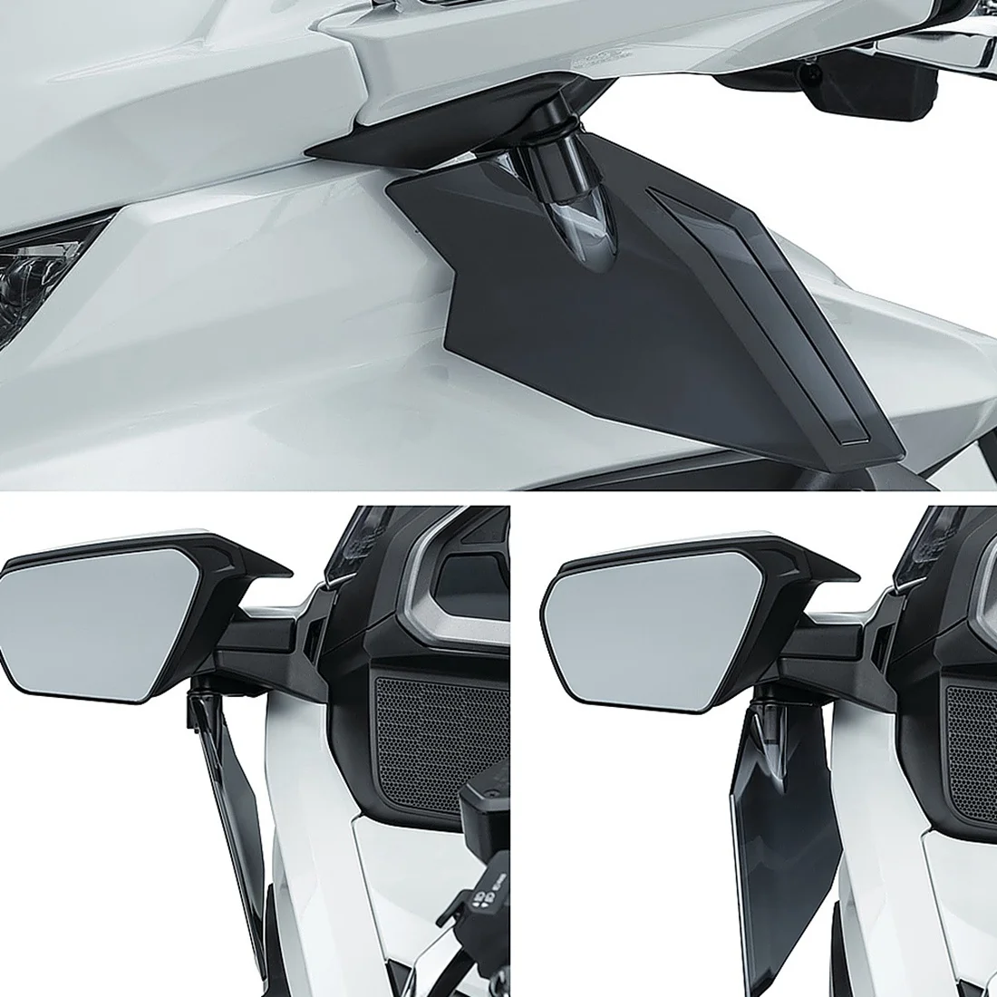 Motorcycle-Adjustable-Upper-Air-Deflectors-for-HONDA-Gold-Wing-GL1800 ...
