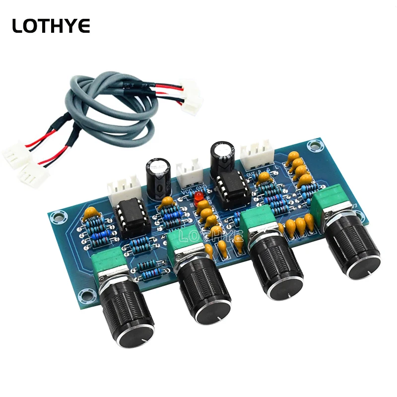 NE5532 Tone Board Preamp Pre-amp With Treble Bass Volume Adjustment Pre ...