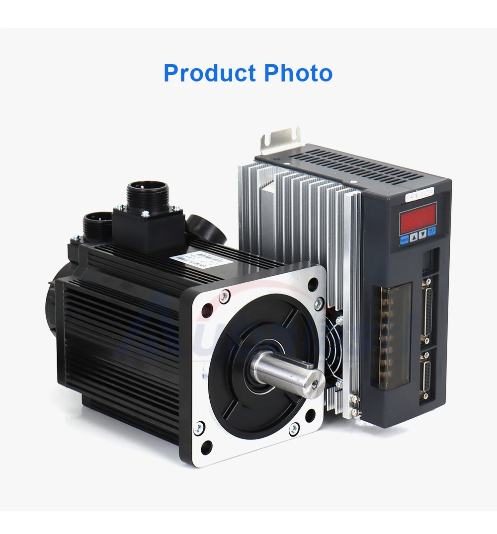 Aubalasti Servo Motor Driver AC Servo Motor Kit 110ST-M05030 220V 1.5 ...