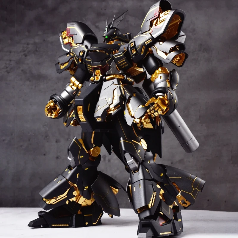 DABAN-MG-1-100-Model-MSN-04-SAZABI-Ver-KA-Black-Special-Coating-Plating ...