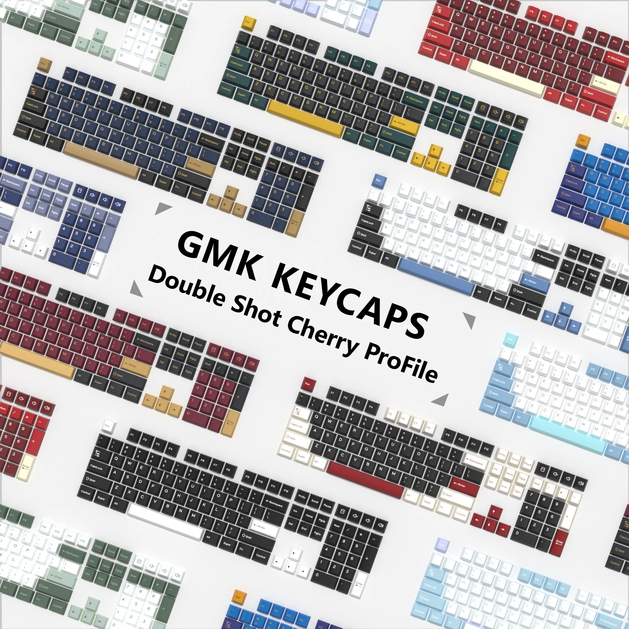 KBDiy-GMK-Keycap-Double-Shot-GMK-Olivia-Shoko-Jamon-WOB-Red-Samurai ...