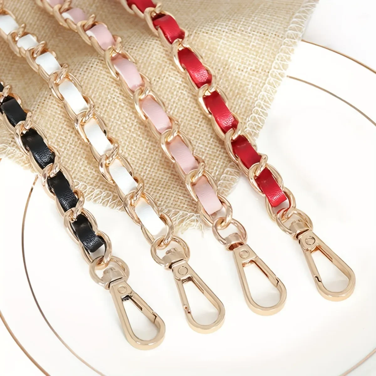 Universal Shoulder Bag Strap Chain Strap For Crossbody Bag Simple Solid ...