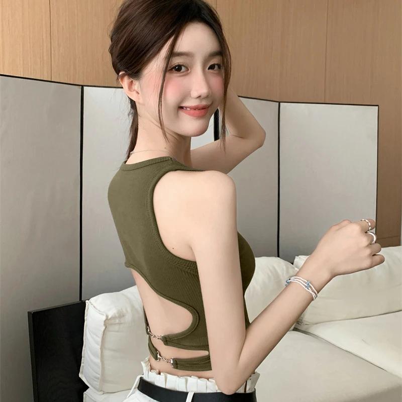 Sexy-Backless-Knitting-Tank-Tops-For-Women-New-Women-Hollow-Tank-Tops ...