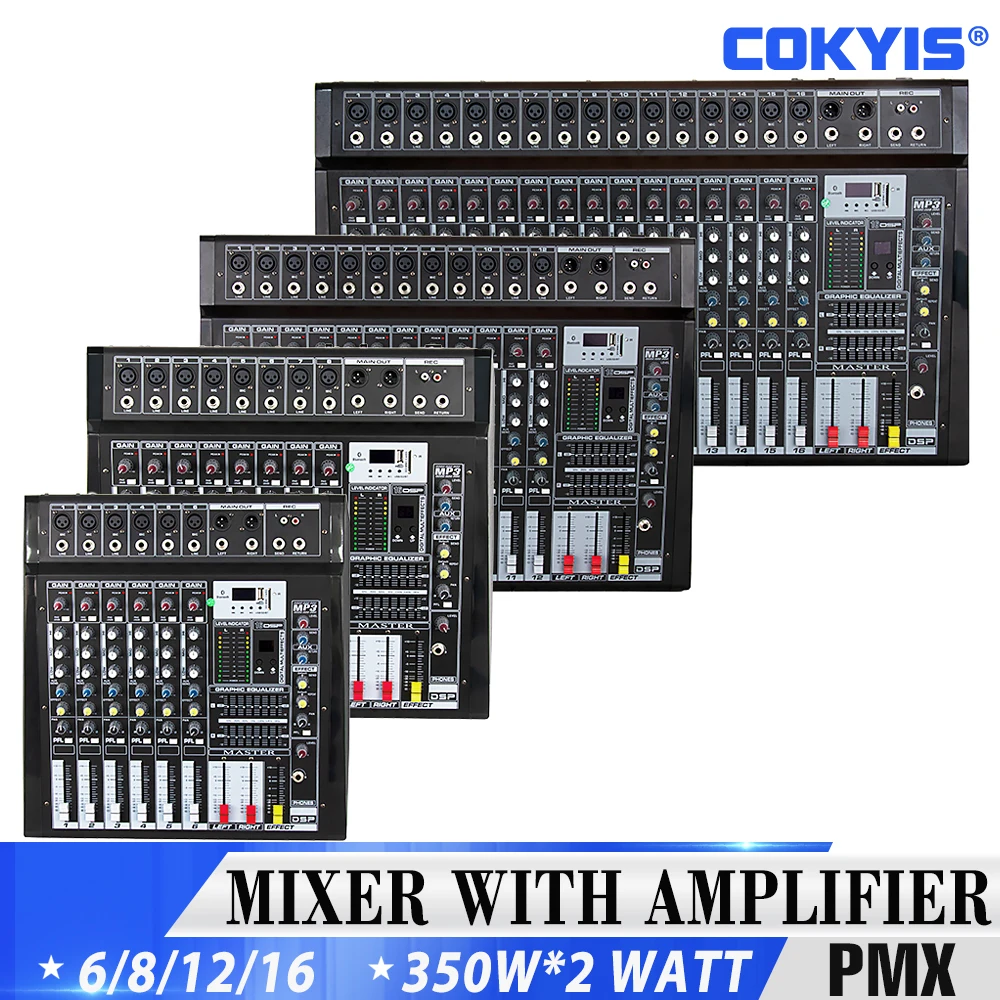 6-8-12-16-Channel-Amplifier-with-Mixer-350W-2-Bluetooth-16-Digital ...