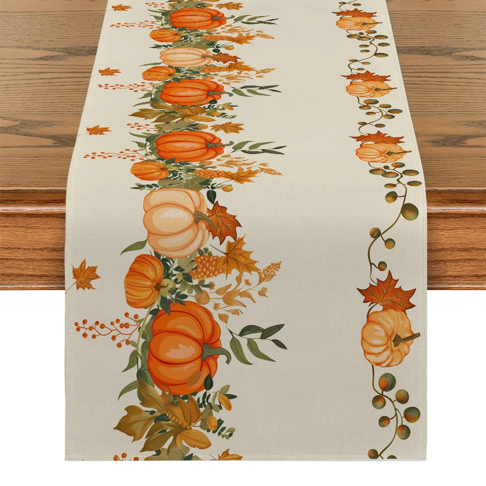 Thanksgiving-Table-Runners-for-Dining-Table-Decoration-Accessories ...