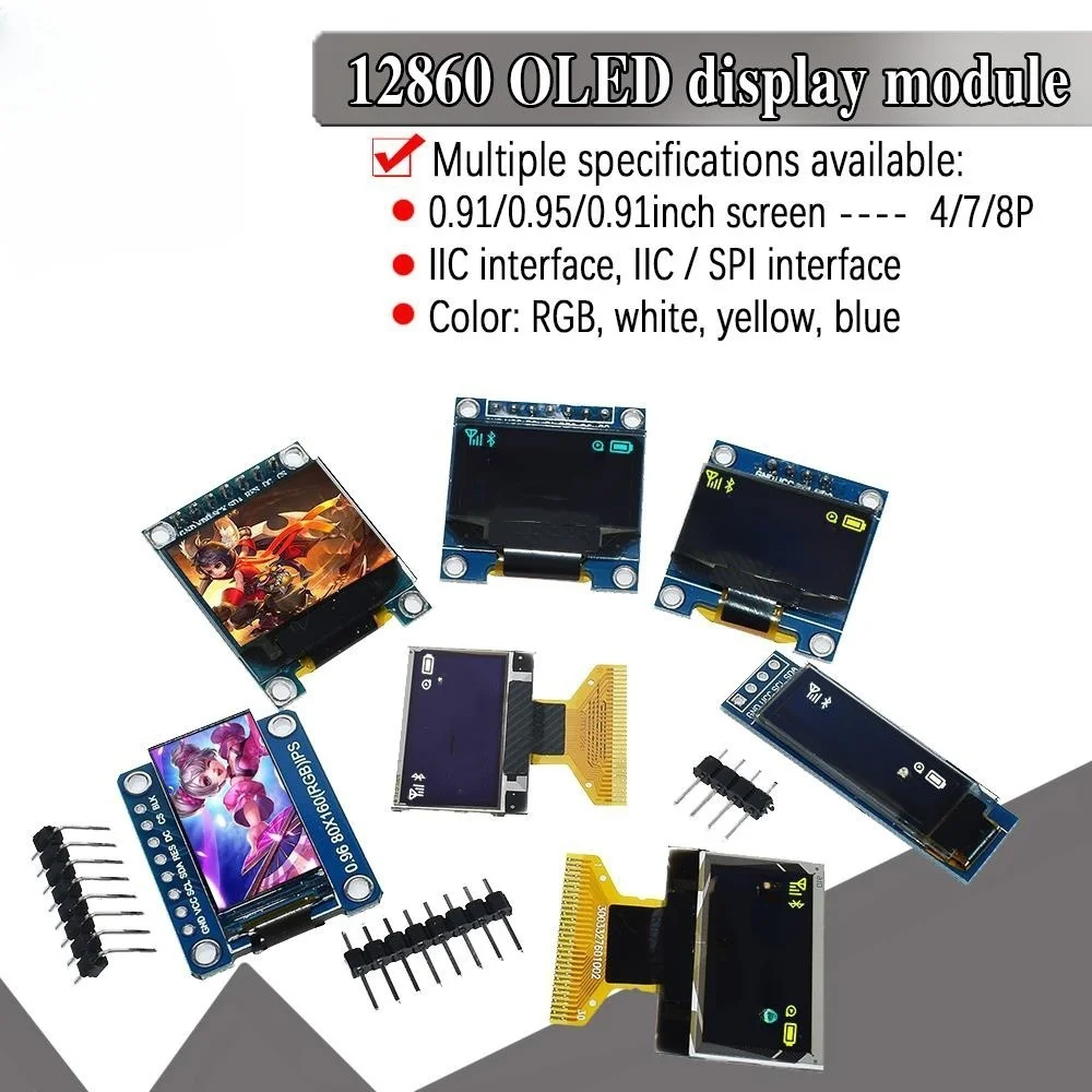 OLED ЖК-дисплей модуль для Arduino 128x64 | AliExpress