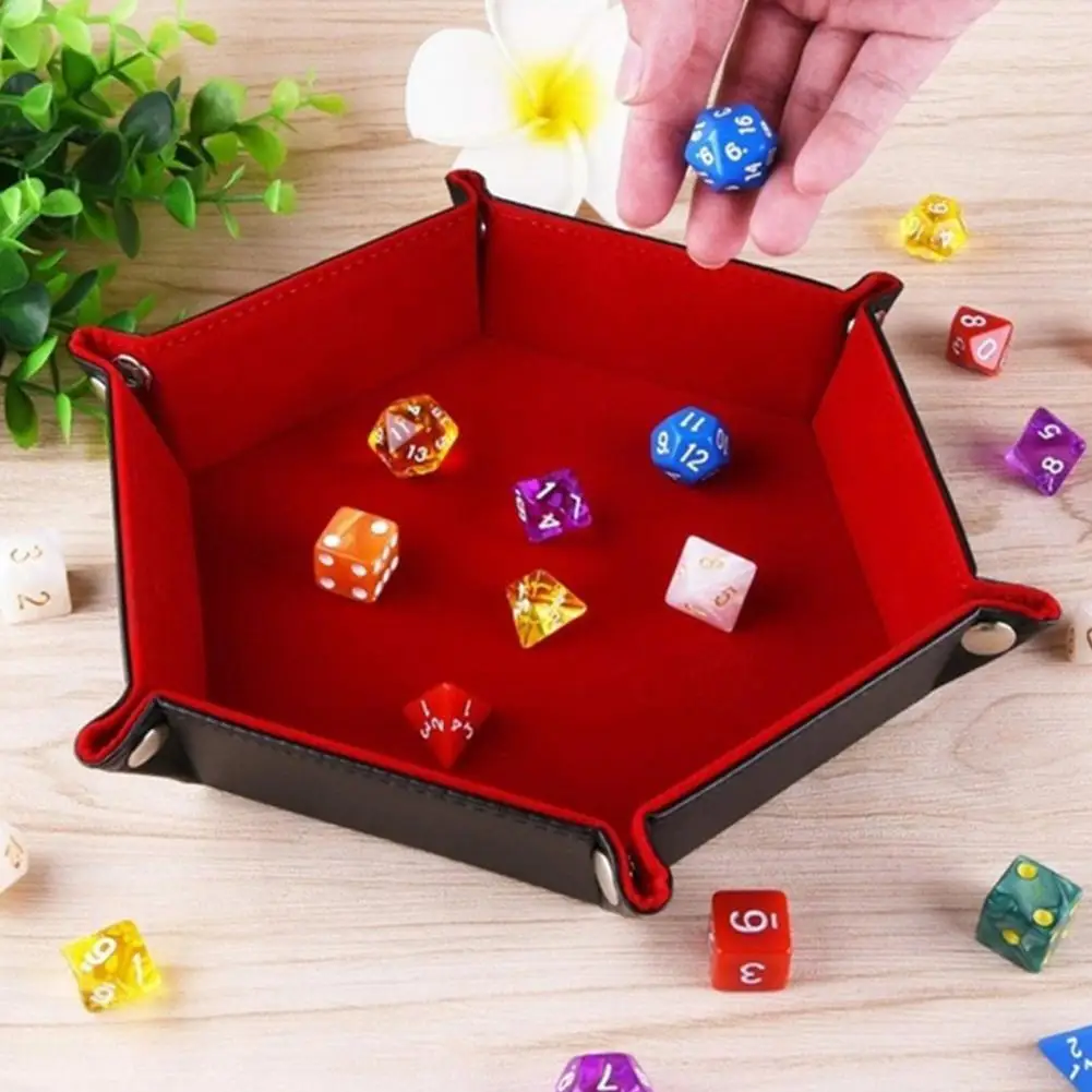 Storage-Tray-Folding-Hexagon-Stackable-Space-saving-Storage-Faux ...
