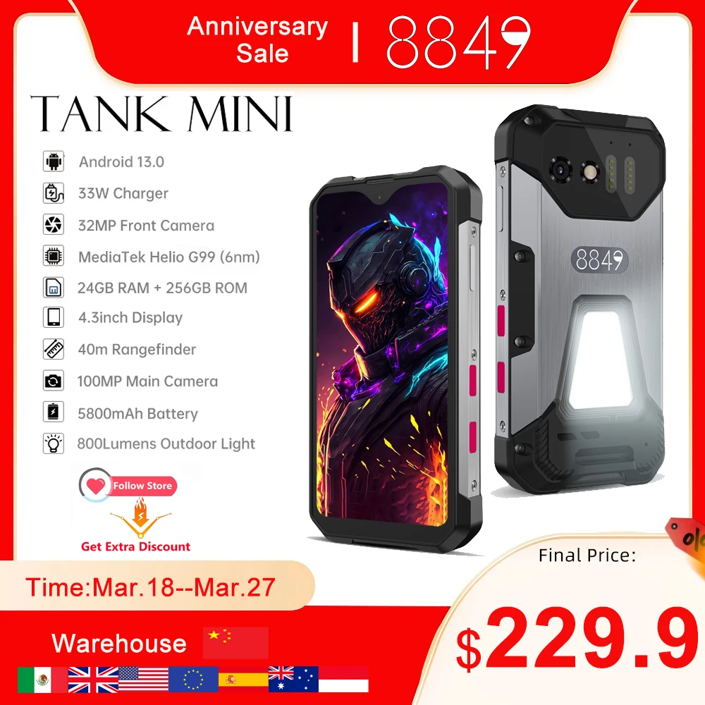 8849-Tank-Mini-Rugged-Smartphone-24GB-256GB-5800mAh-Battery-100Mp ...