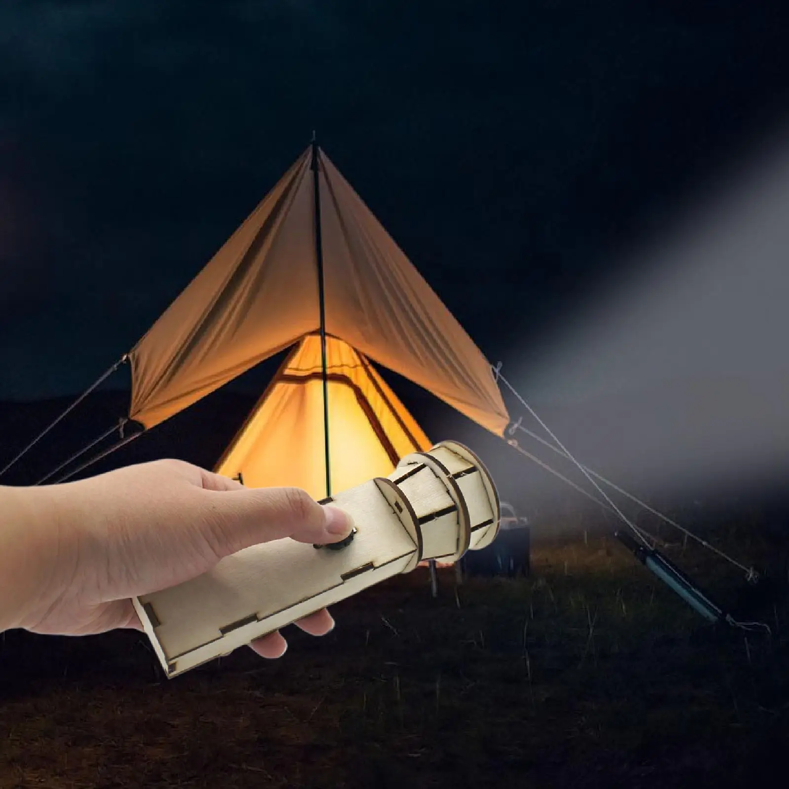 Science-Experiment-Kit-Flashlight-Handmade-3D-Puzzle-Toy-Physical ...