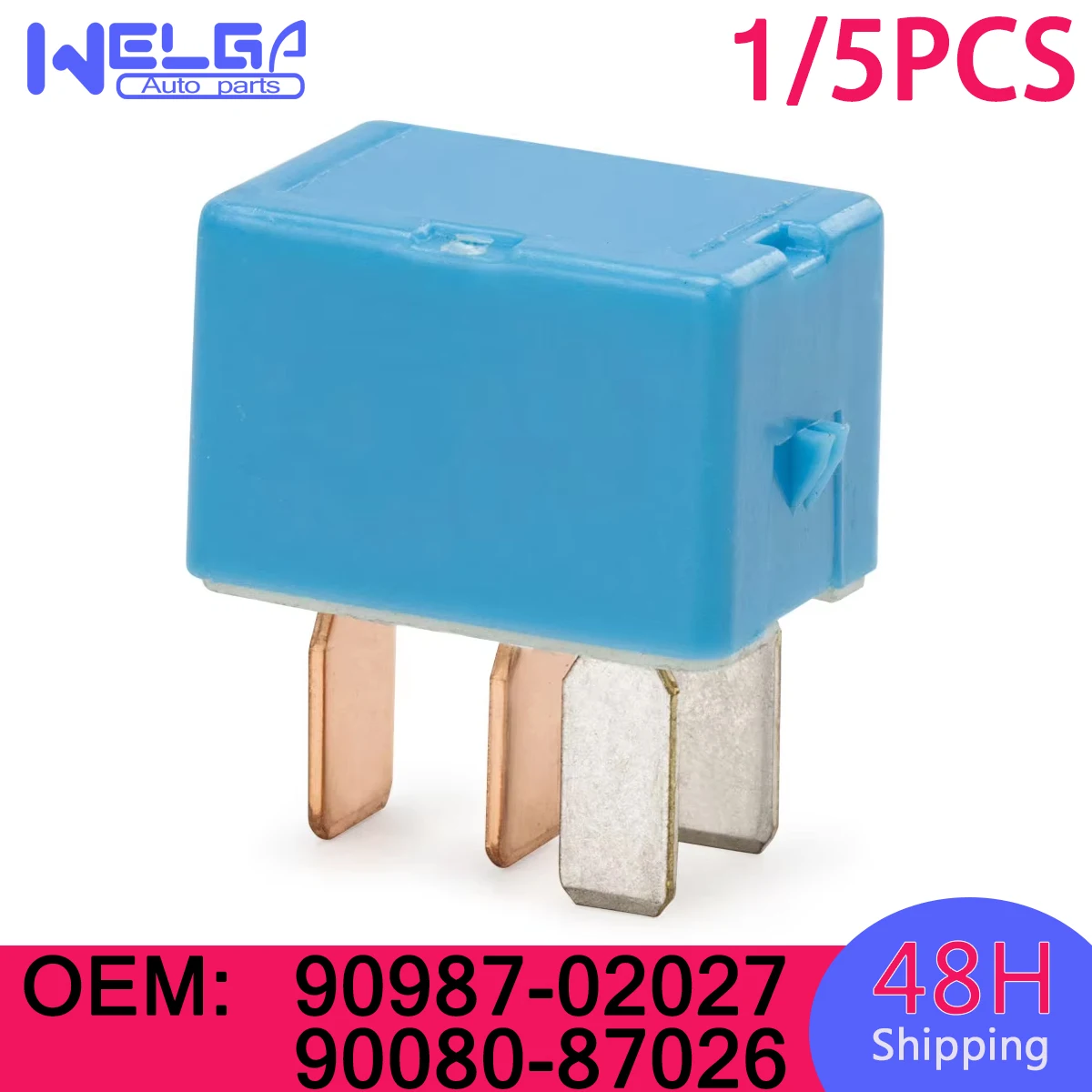 1-5PCS-90987-02027-90080-87026-Auto-Relay-Assy-Module-Unit-For-Toyota ...