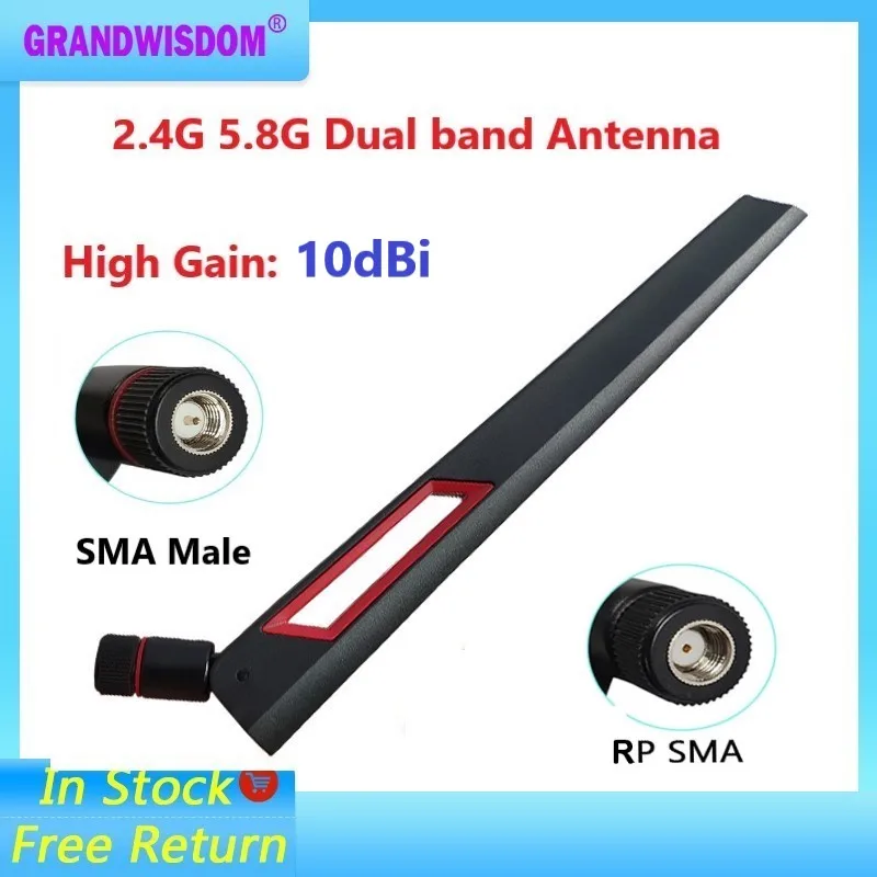 GWS-2-4G-5-8GHZ-High-quality-Antenna-10dbi-SMA-male-or-female-for-iot ...
