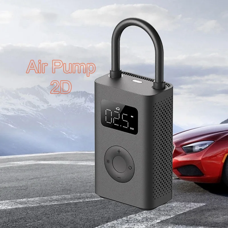 Mijia Portable Air Pump 2D LED Multi-tool Mini Pump for Automotive Car ...