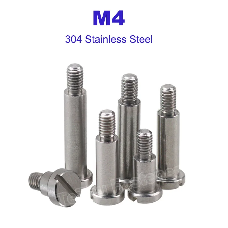 1pcs Set Screws Slotted Shoulder Roller Bearing Stuff Screw M4-d4 D5 ...