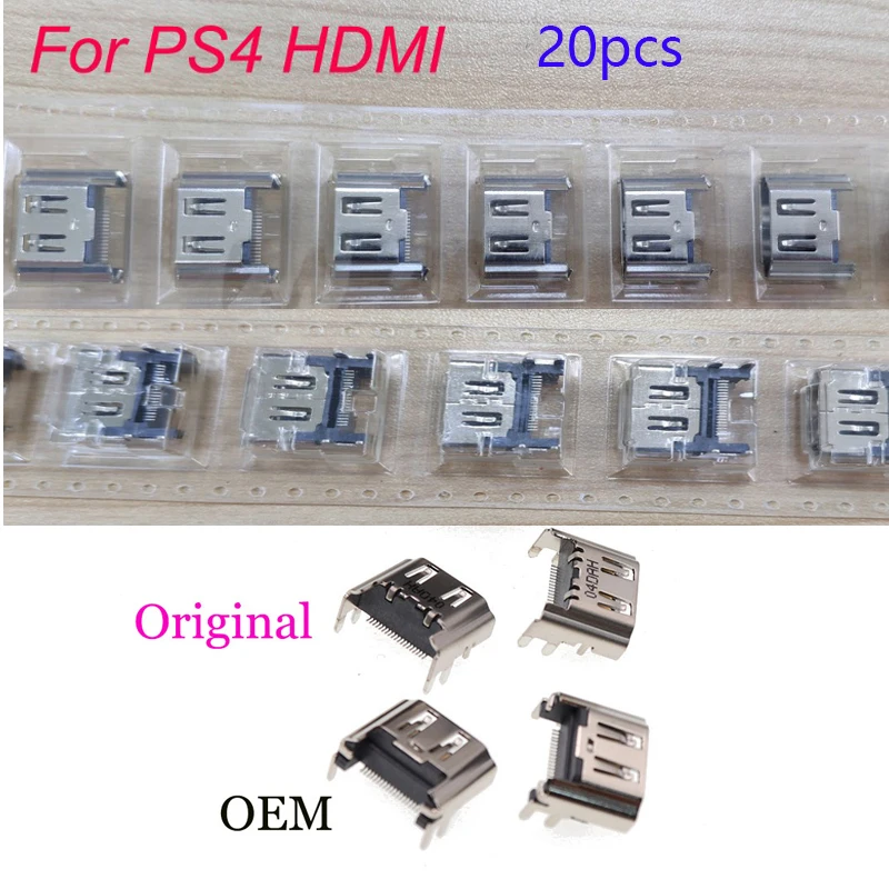 20pcs-Original-New-for-Playstation-4-HDMI-compatible-Port-Socket ...
