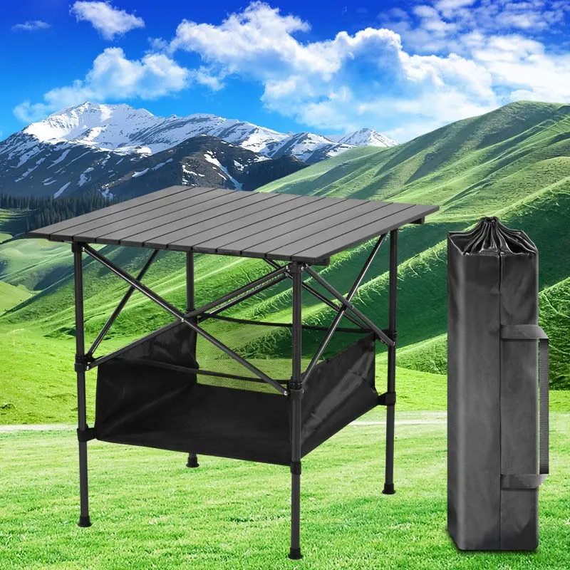 Naturehike Backpacking Table Aluminum Camping Accsesories Folding Roll ...