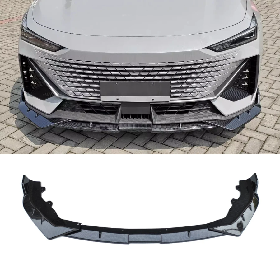Front Bumper Spoiler Lip Lower Body Kit Diffuser Splitter Tuning Guard ...