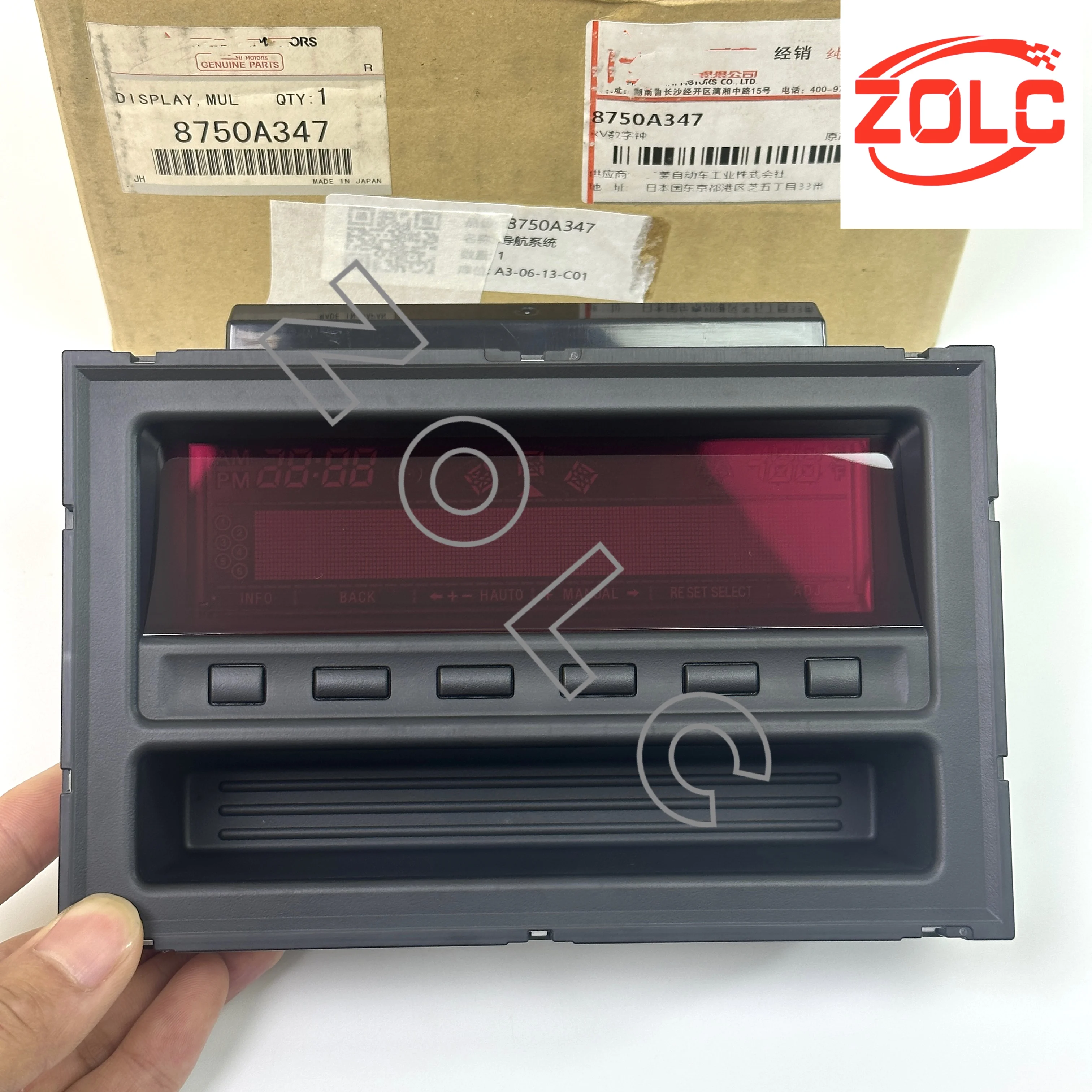 New Genuine Central Control Multifunctional Display Information Screen ...
