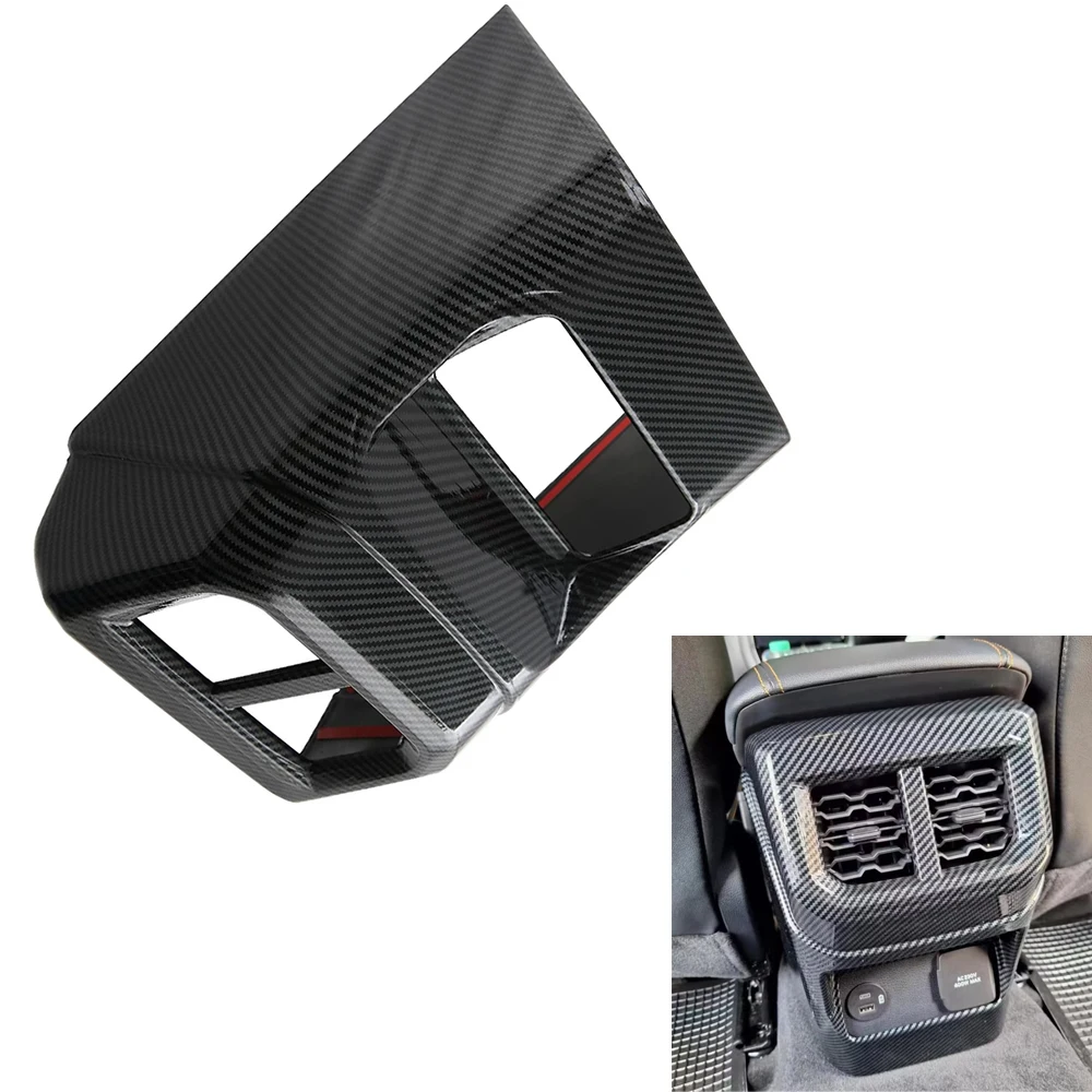 Carbon-Fiber-Car-Rear-Air-Outlet-Vent-Panel-Cover-Trim-for-Ford-Ranger ...