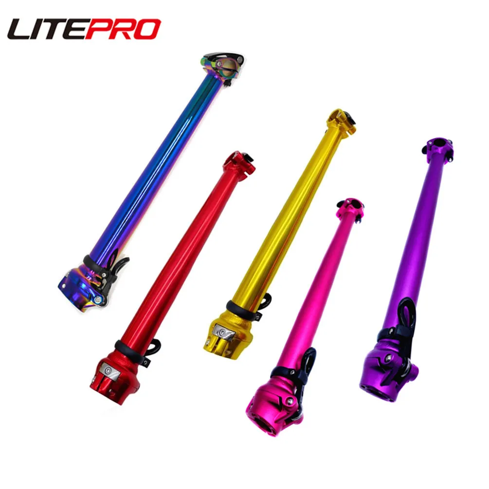 Litepro-Bicycle-Head-Tube-Aluminum-Alloy-40CM-Folding-Bike-Stem-Fixed ...