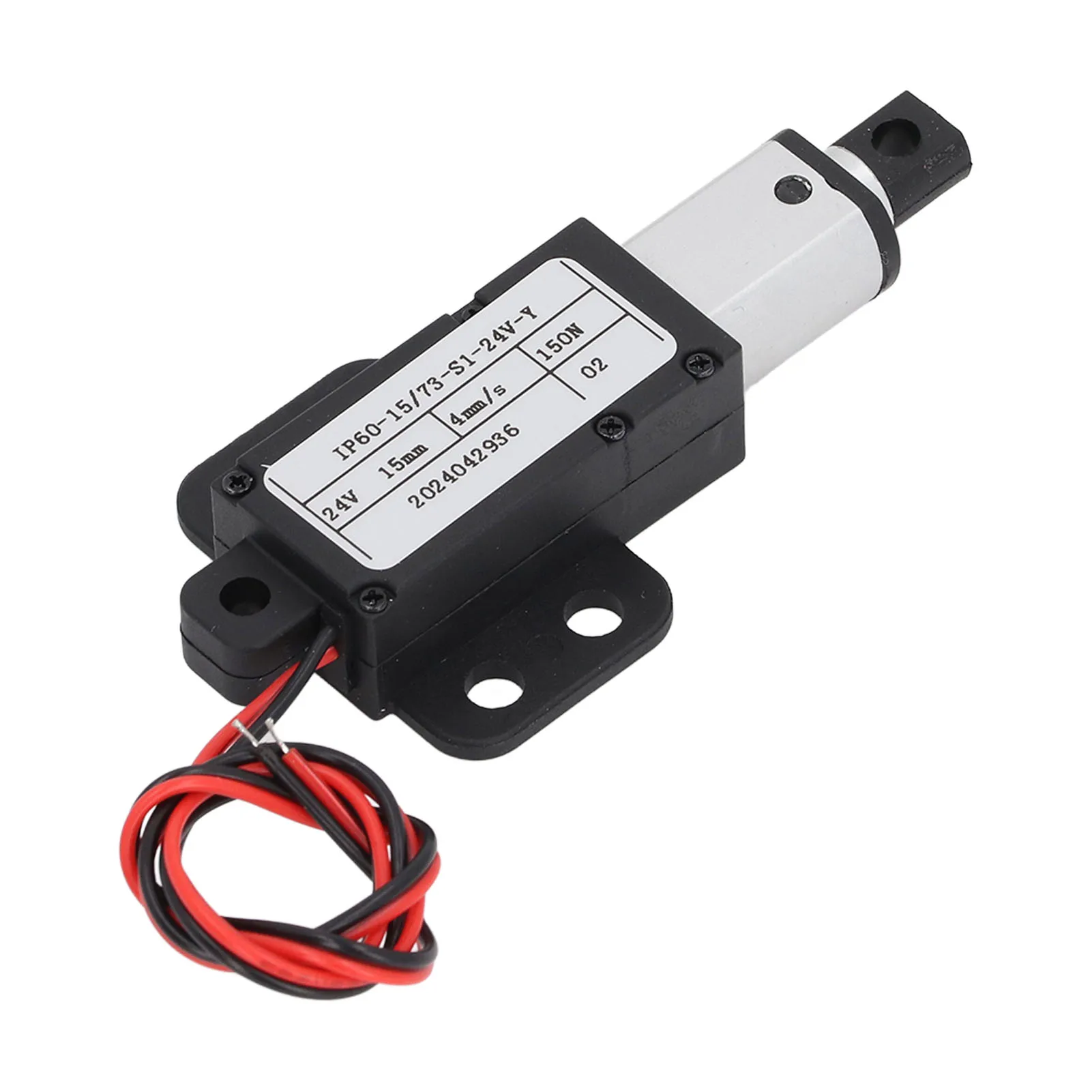 Small-Linear-Actuator-4mm-s-Speed-15mm-Stroke-150N-Thrust-End-Limit ...