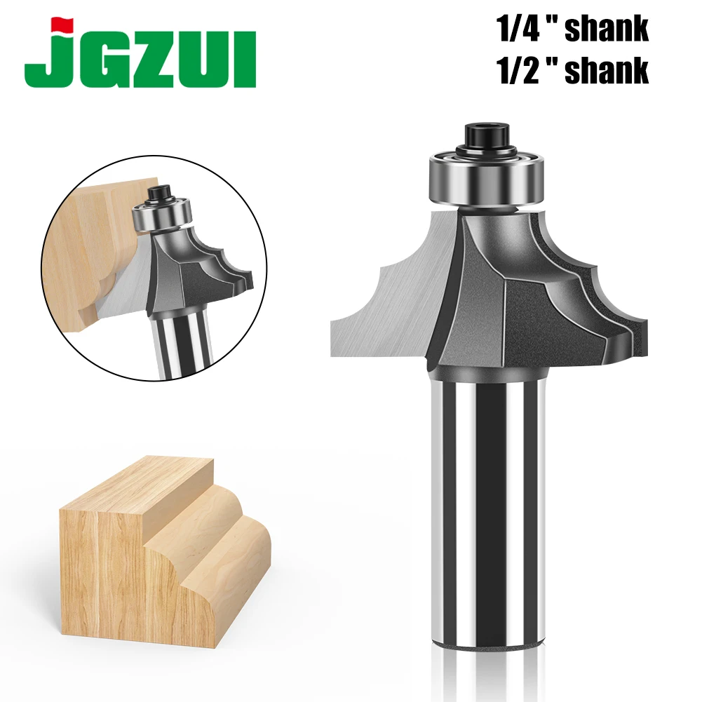 1PC-1-4-1-2-6mm-12mm-Shank-Router-Bits-Edge-Moulding-Bit-Carbide-Door ...