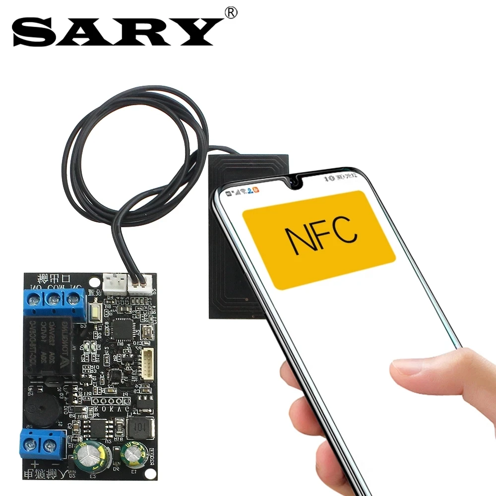 지문 인식 제어 보드, 휴대폰 NFC 유도 릴레이 마더보드, IC 카드, 13.56mhz 액세스 컨트롤러